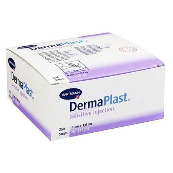 DERMAPLAST Injection 4x1,6 cm w opakowaniu 250 sztuk HARTMANN - Cezal ...